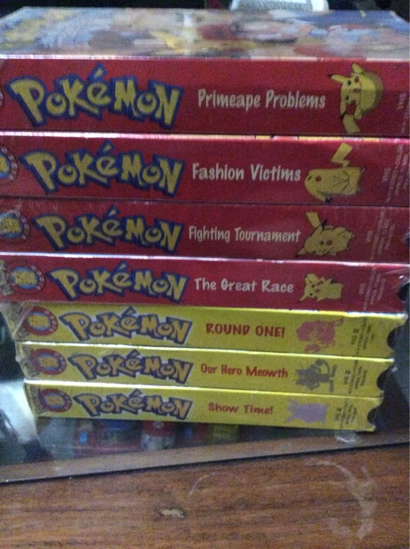 Pokemon ( VHS tapes )TV Series ( Sealed ), Hobbies & Toys, Memorabilia ...