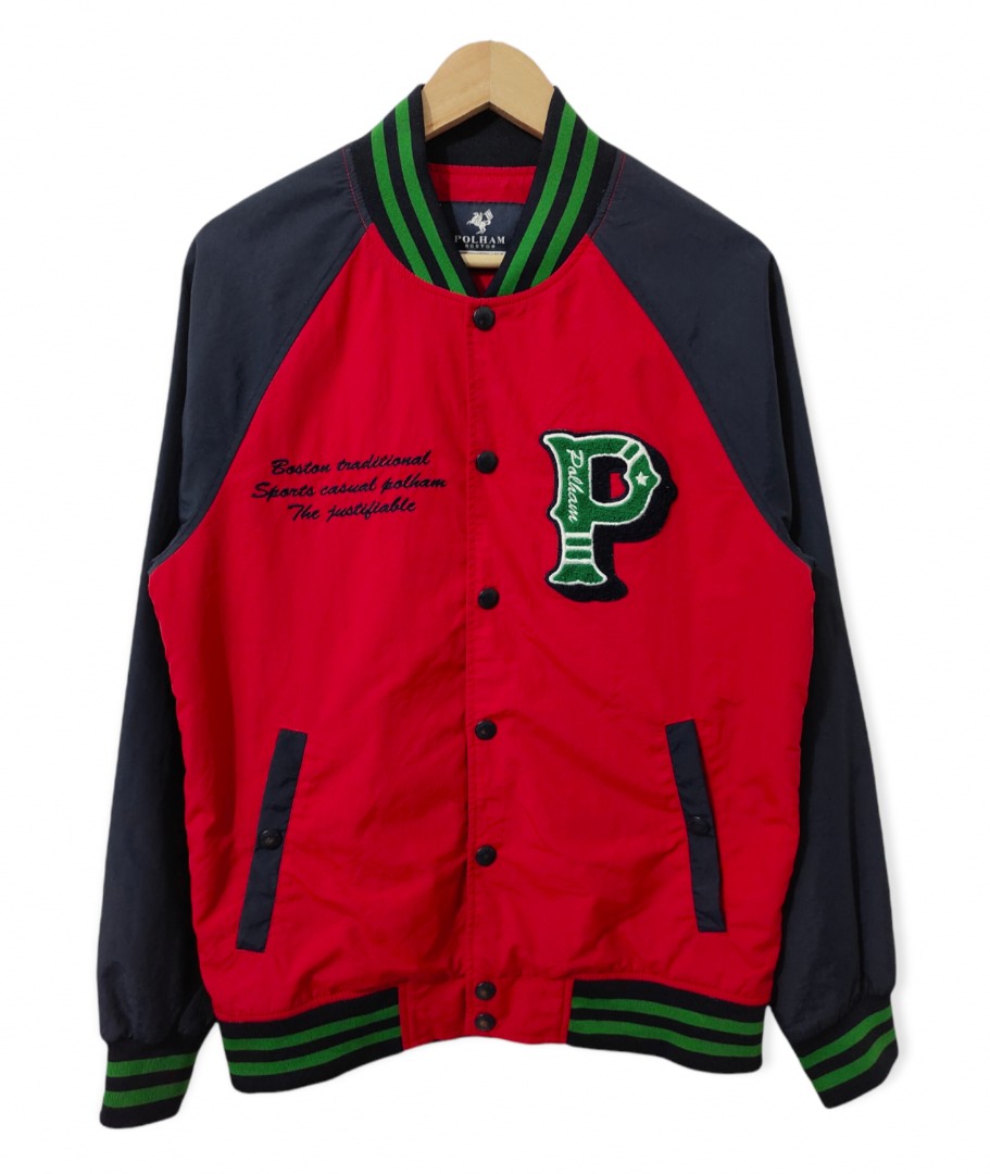 Polham Varsity Jacket, Men's Fashion, Coats, Jackets and Outerwear on ...
