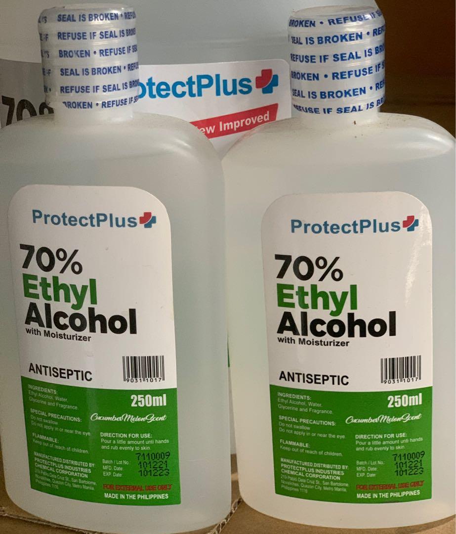 Protect Plus Alcohol, Beauty & Personal Care, Sanitary Hygiene on Carousell