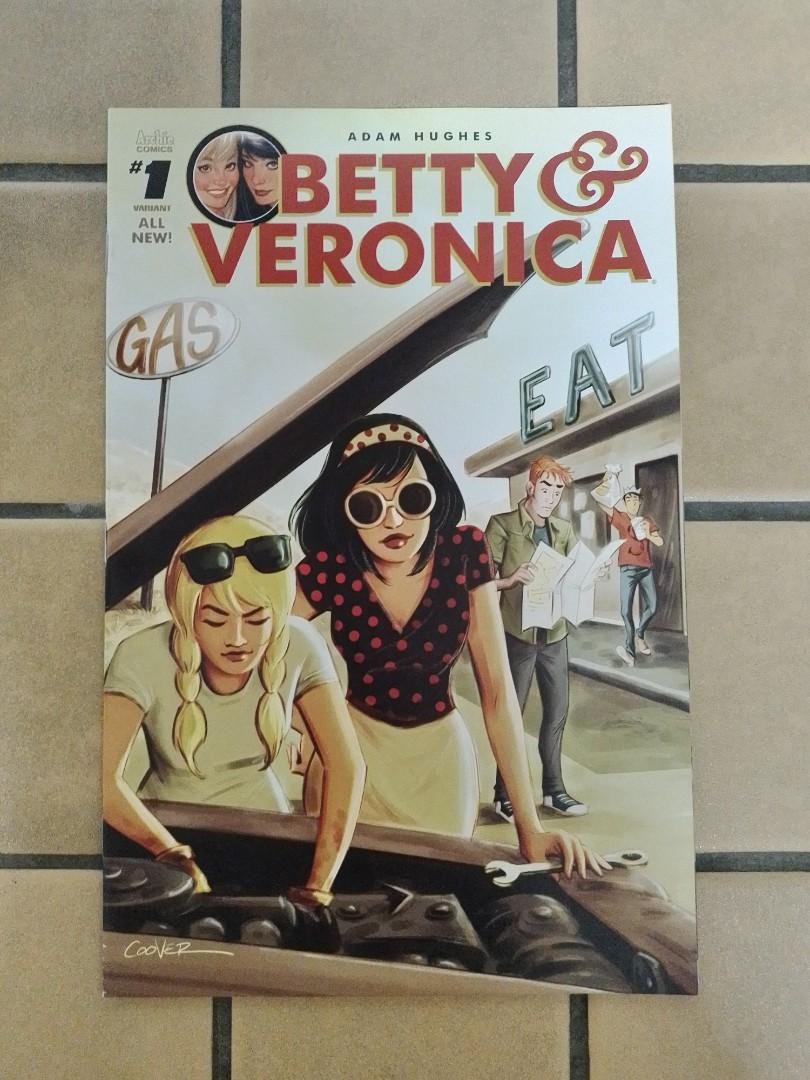 Rare Book! Betty and Veronica #1 ( Colleen Coover - Cover Art ) Archie ...