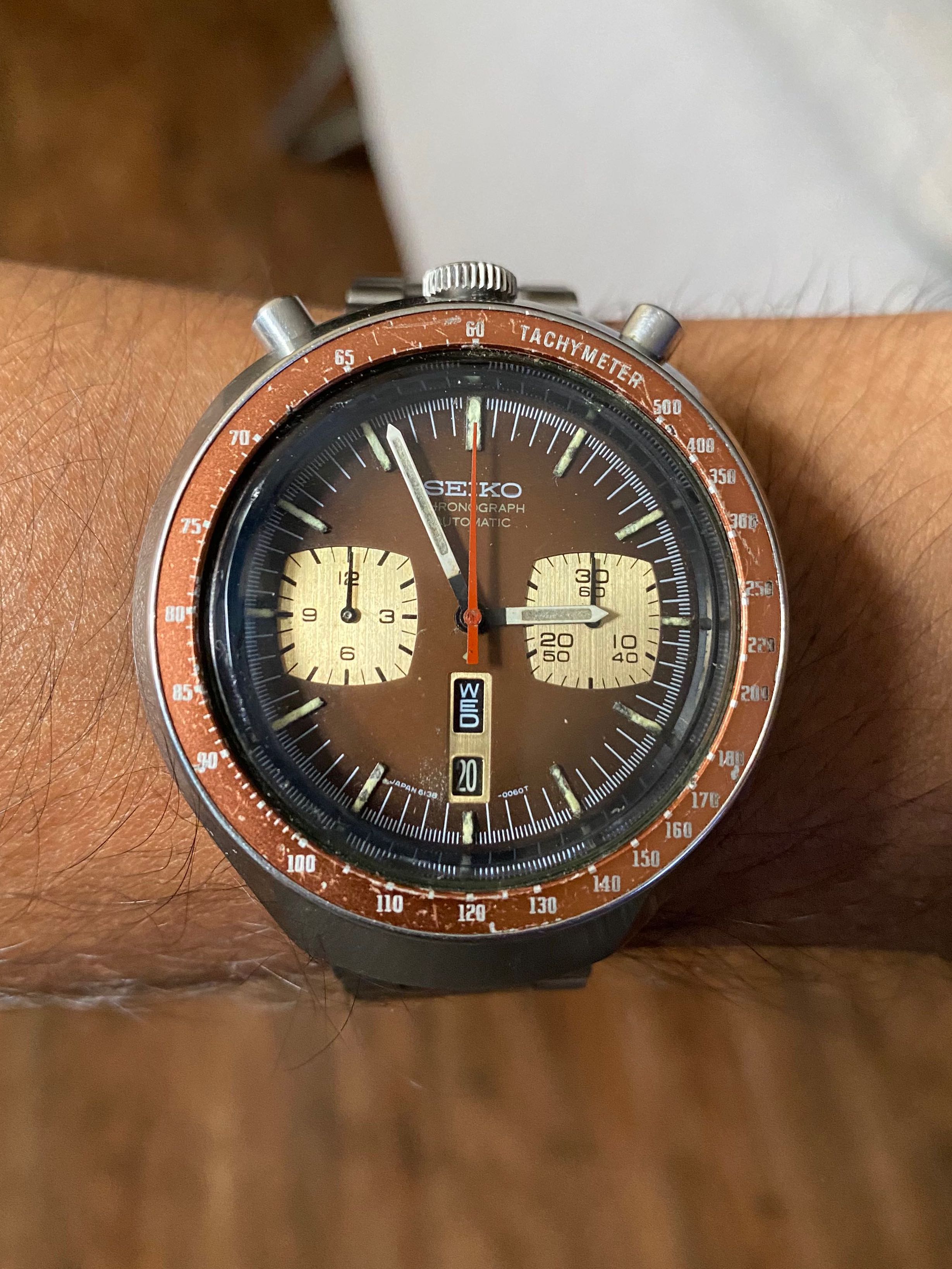 [RARE] Seiko Bullhead 6138 (Unpolished), Men's Fashion, Watches ...