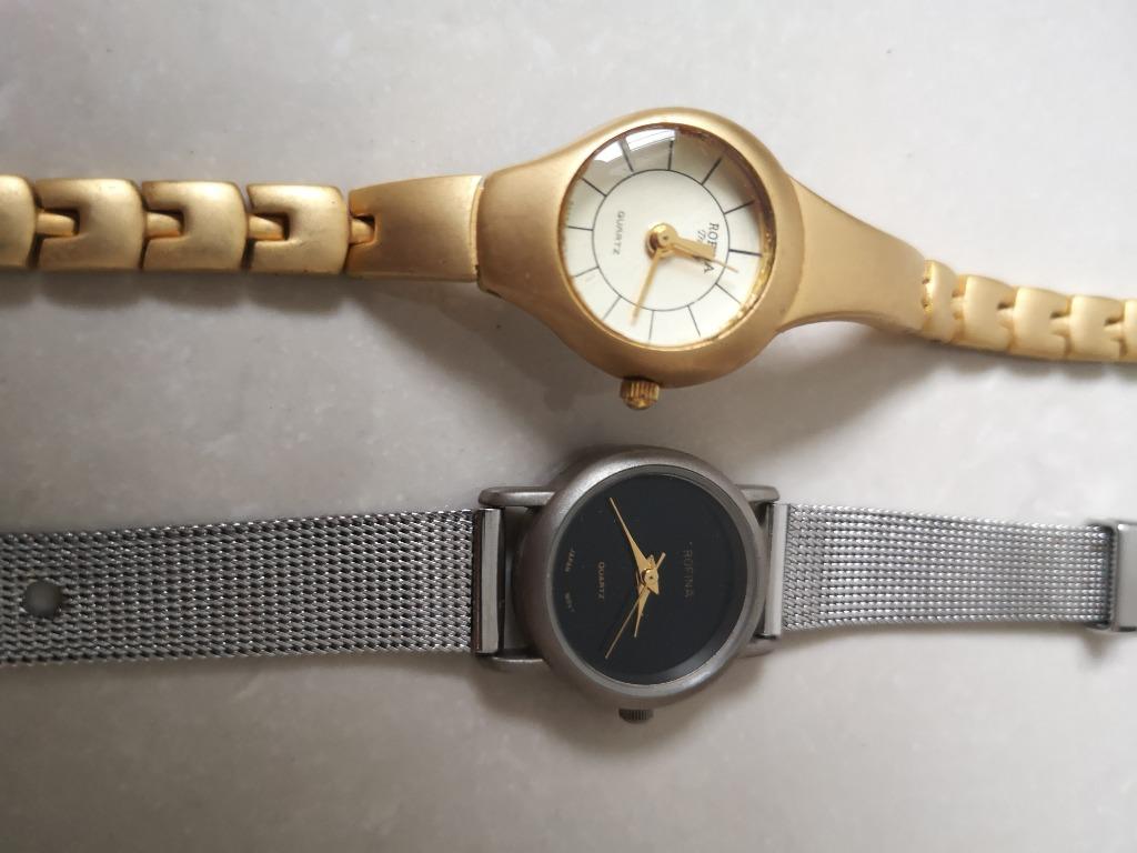 Rofina vintage watches (ONLY GOLD AVAILABLE) , Women's Fashion, Watches ...