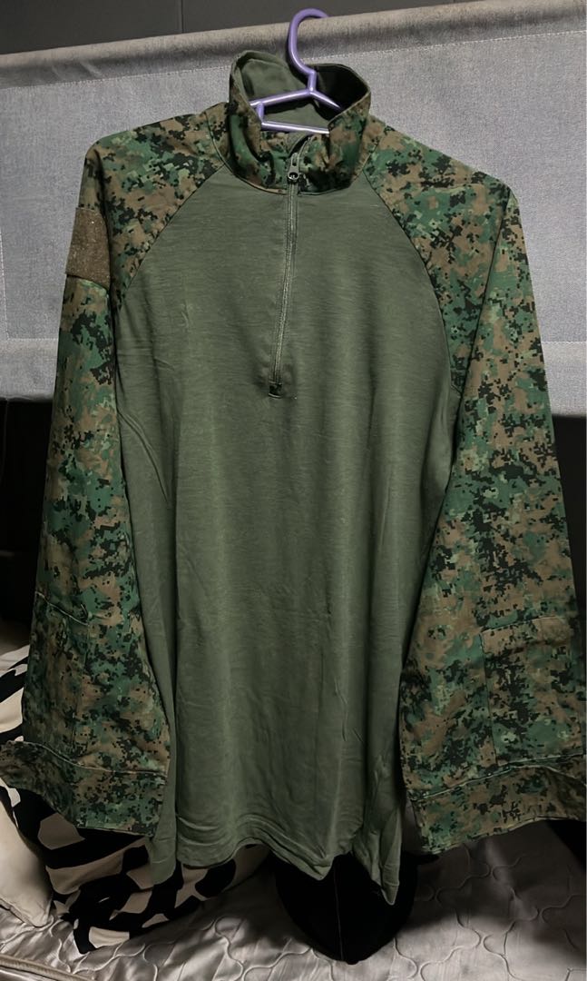 SAF HYBRID UNIFORM, Men's Fashion, Tops & Sets, Vests on Carousell