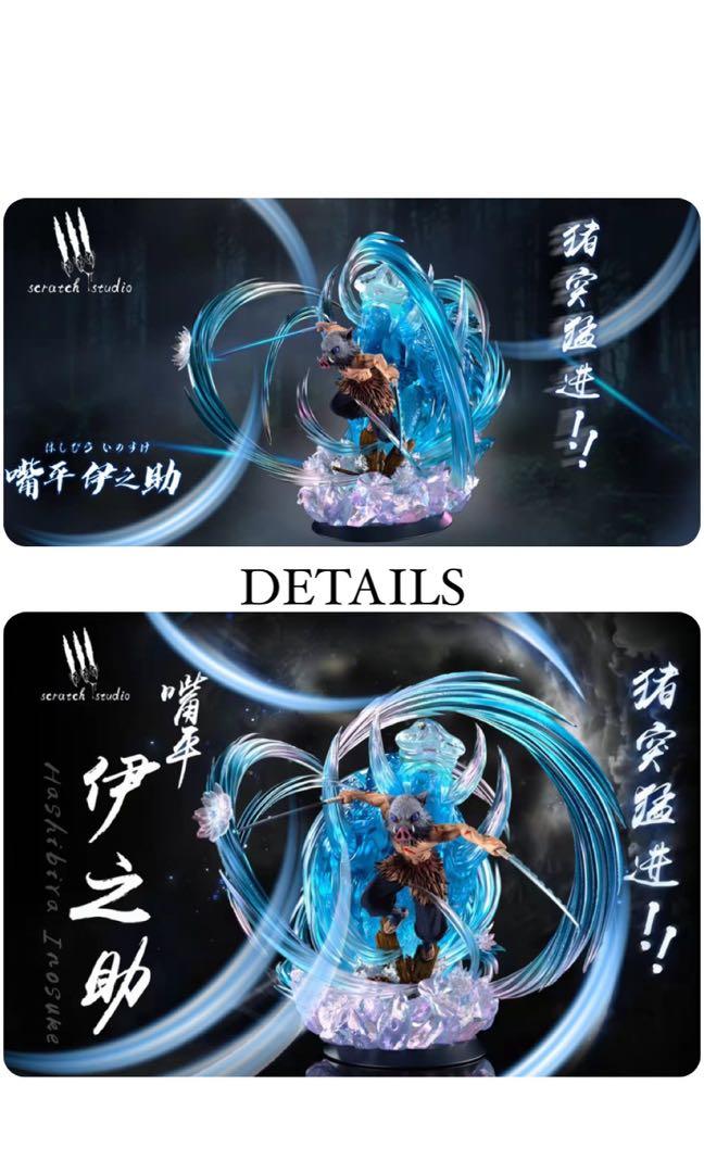 Scratch Studio - Demon Slayer Series 02 - Inosuke, Hobbies & Toys, Toys ...