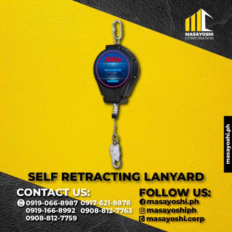 Self Retracting Lanyard, Automatic Fall Arrest Device, Retractable Fall ...