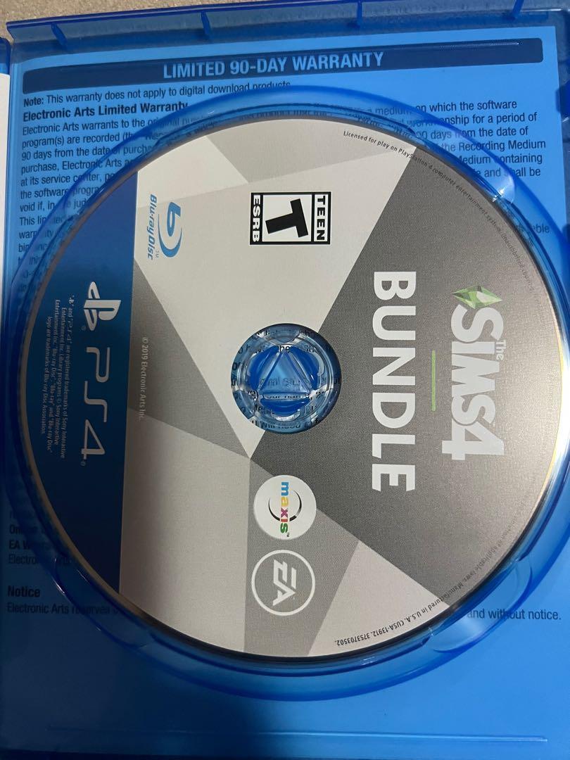 Sims 4 Bundle, Video Gaming, Video Games, PlayStation on Carousell