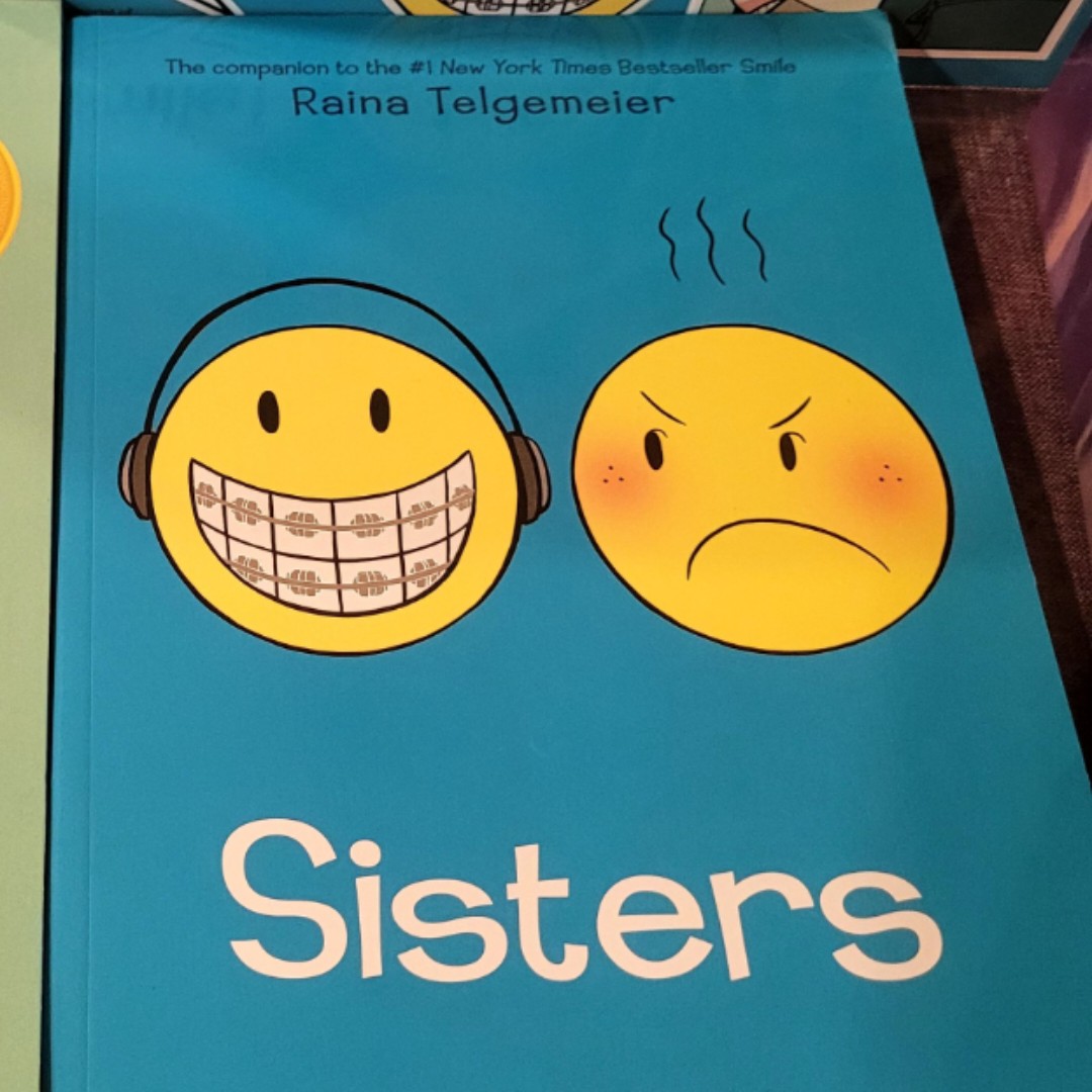 Sisters by Raina Telgemeier - graphic novel, Hobbies & Toys, Books ...