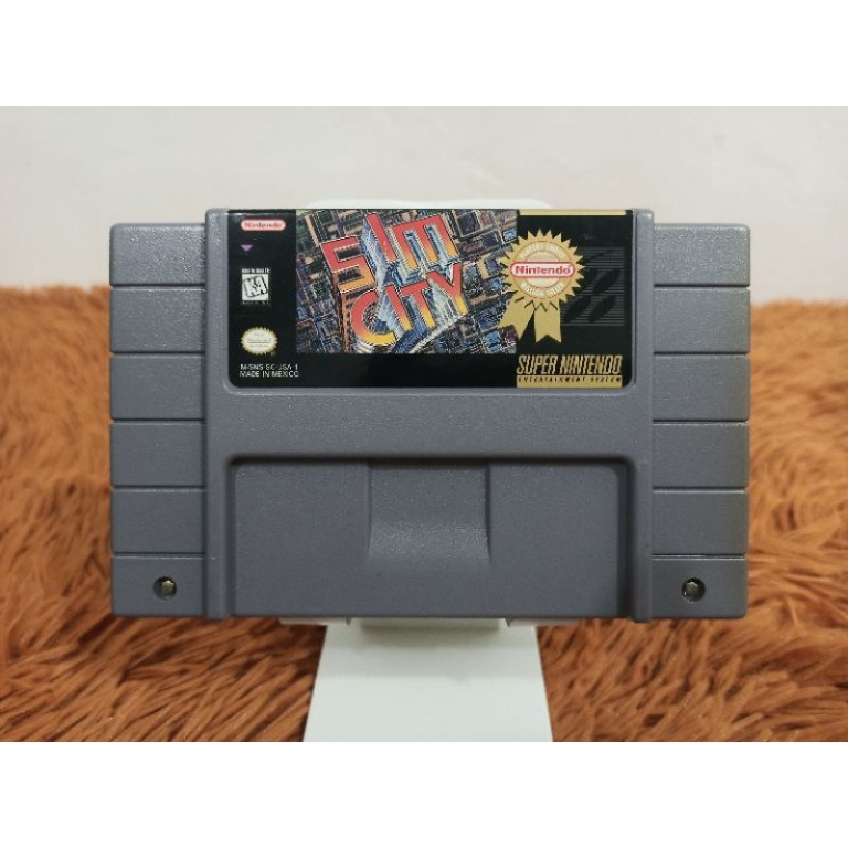 SNES Game SIM City (Original US), Video Gaming, Video Games, Nintendo ...
