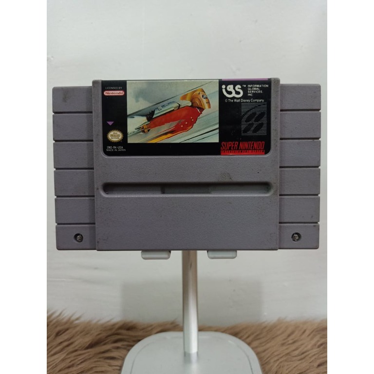 SNES Game The Rocketeer (Original US), Video Gaming, Video Games ...