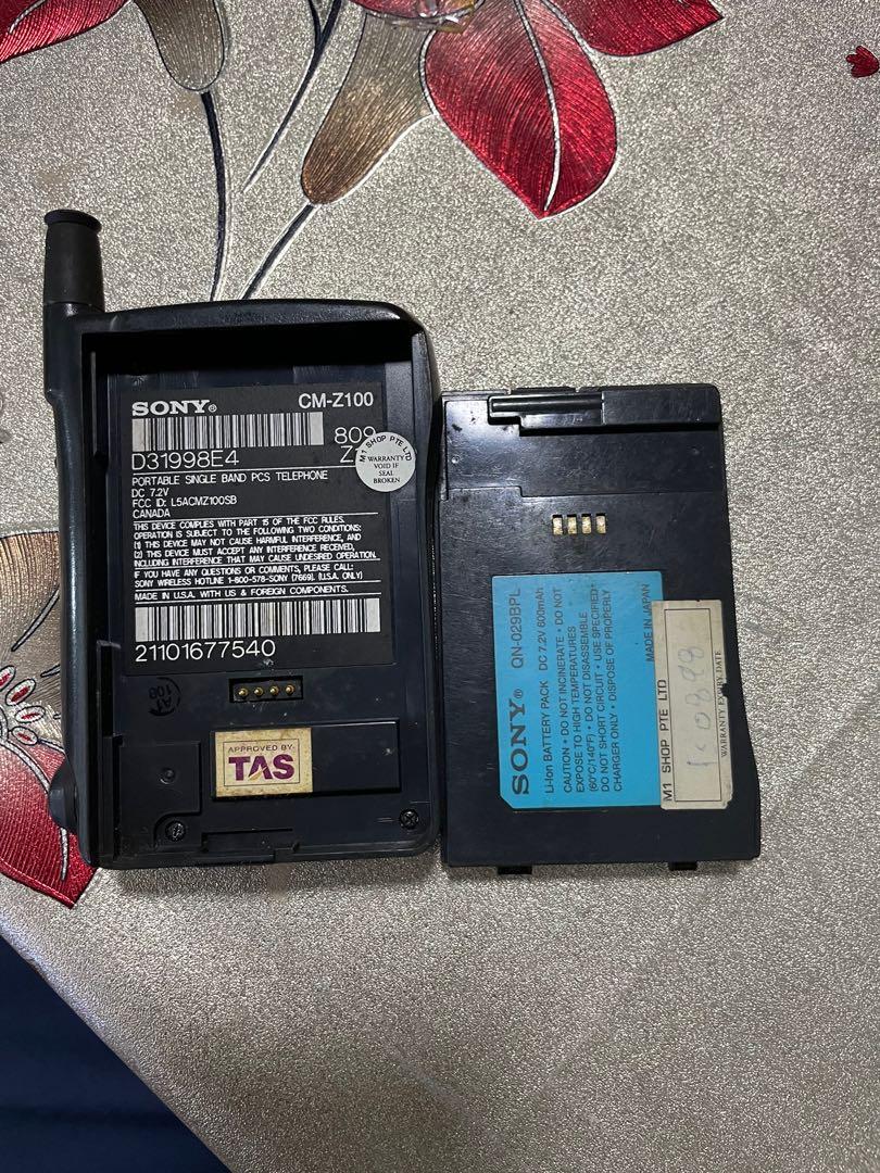 Sony cm-z100, Mobile Phones & Gadgets, Mobile Phones, Early Generation ...