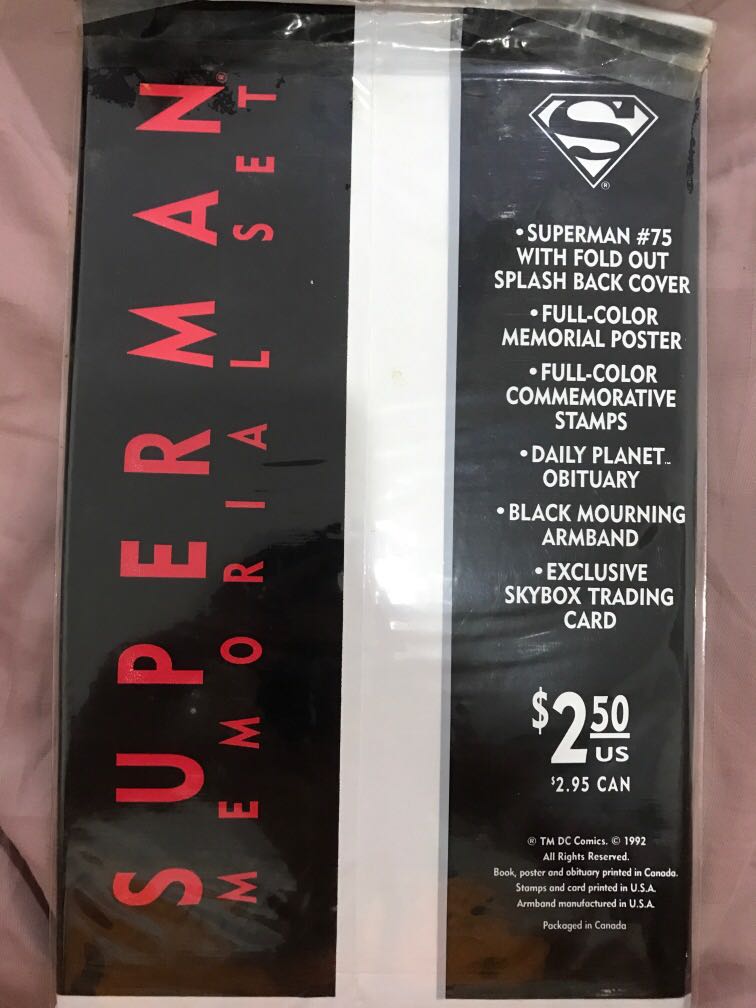 Superman Memorial set, Hobbies & Toys, Books & Magazines, Comics ...