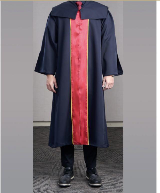 Temasek Poly TP Graduation Gown (Rent) - Size L, Men's Fashion, Coats ...