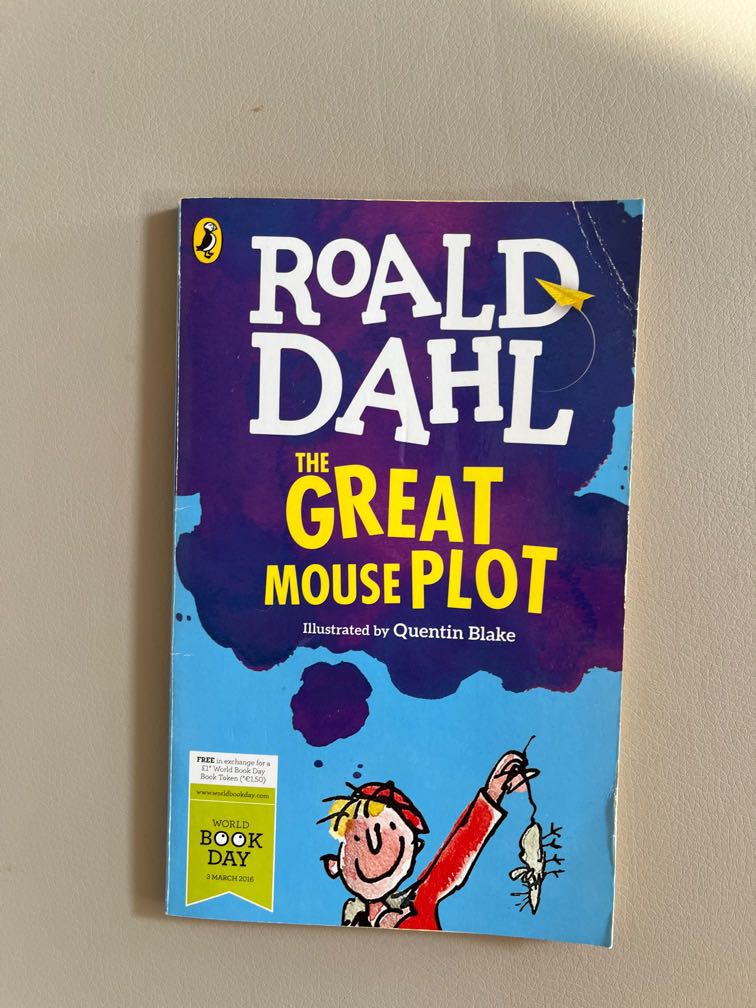 The Great Mouse Plot by Roald Dahl, 興趣及遊戲, 書本 & 文具, 小朋友書 - Carousell