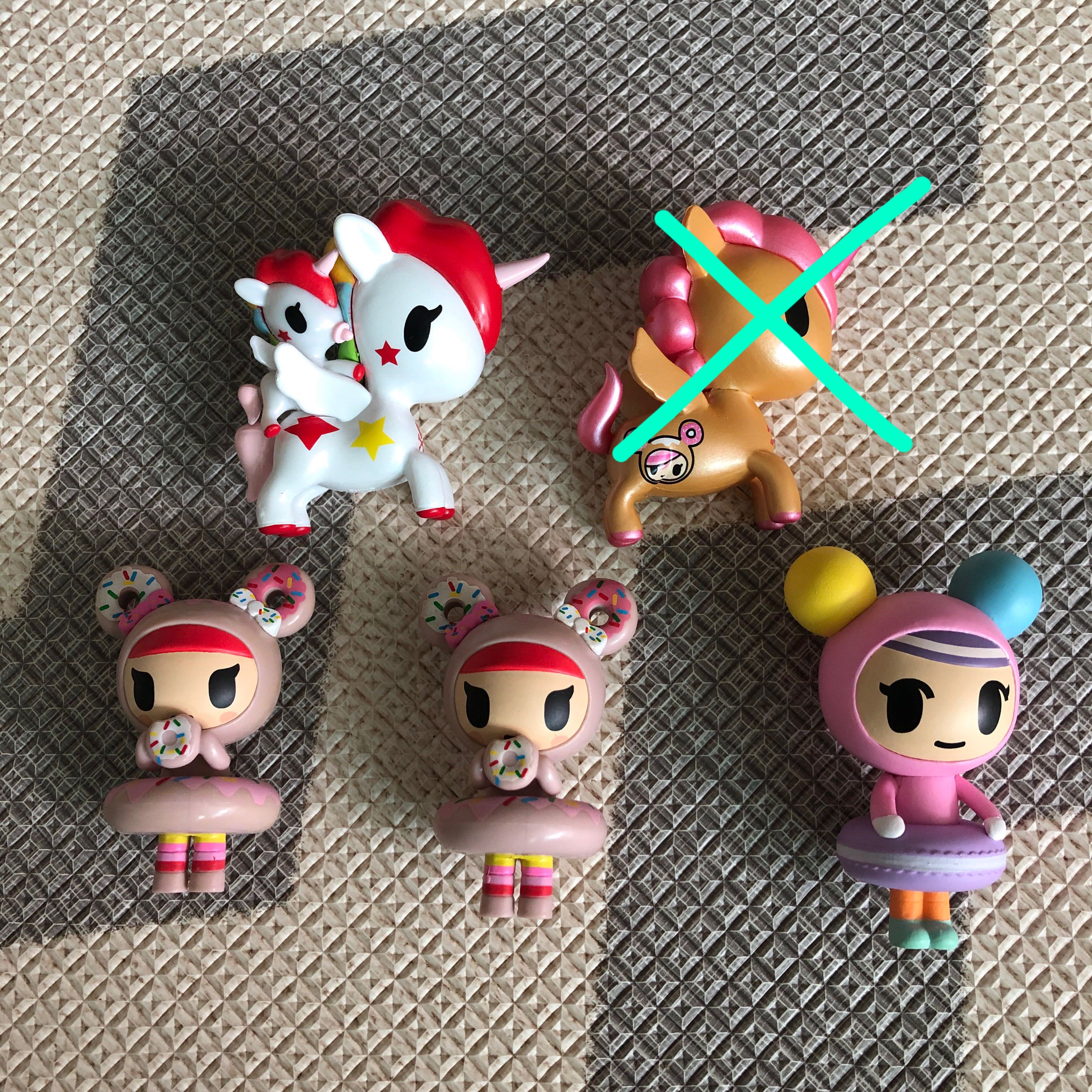 Tokidoki figurines, Hobbies & Toys, Toys & Games on Carousell