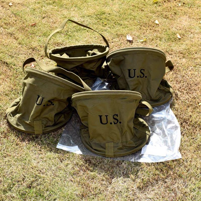 US Army Military outdoor canvas bucket 18L, Men's Fashion, Watches ...