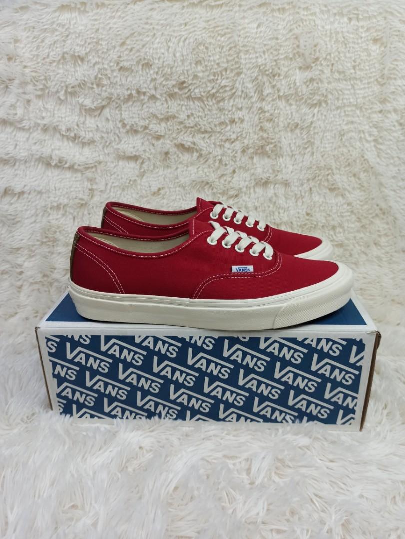 Vans Vault OG Authentic LX 'Chili Pepper' v1, Men's Fashion, Footwear ...