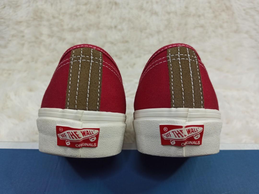 Vans Vault OG Authentic LX 'Chili Pepper' v1, Men's Fashion, Footwear ...