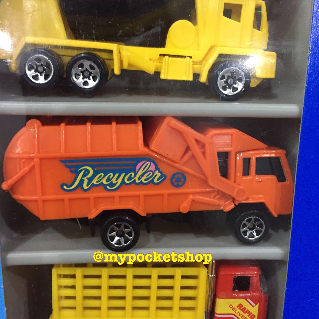 Vintage Hot Wheels CONSTRUCTION VEHICLE GIFT PACK / 1994 Hotwheels ...