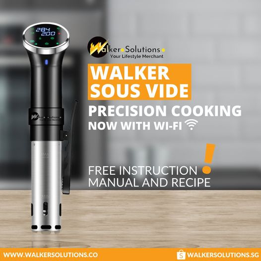 Walker Sous Vide Precision Cooking with WiFi (SV-05), TV & Home ...