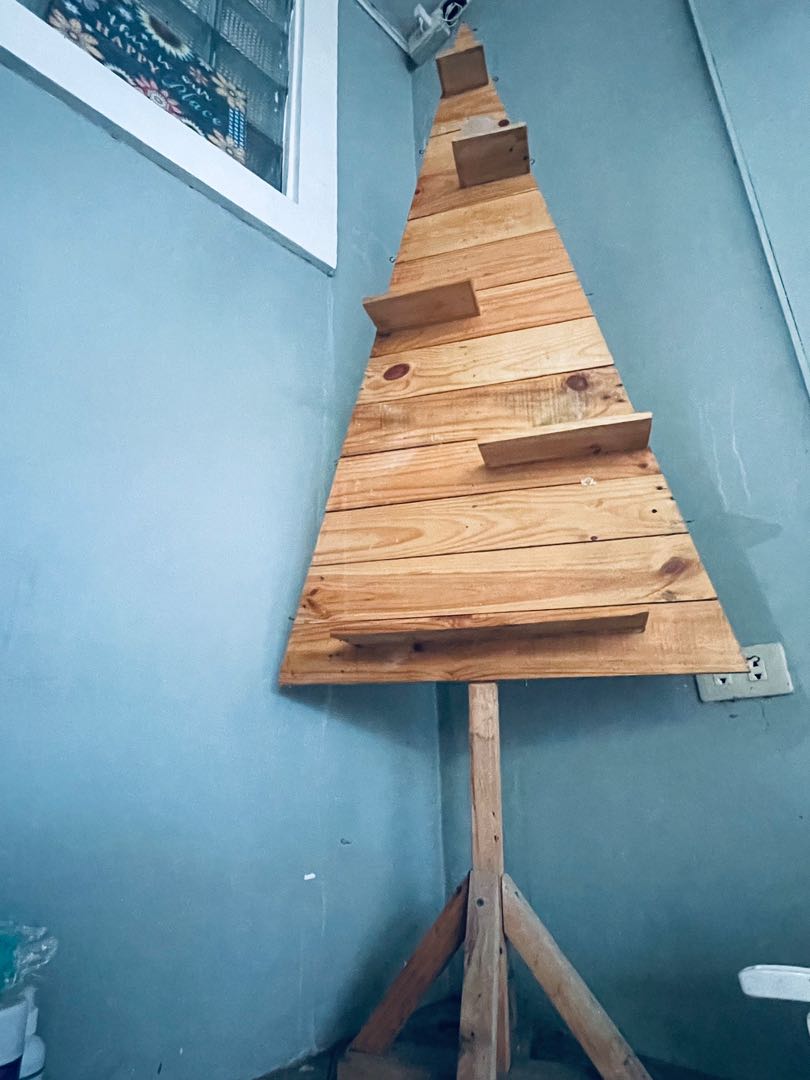 Wooden tree/plant rack, Furniture & Home Living, Home Decor, Other Home ...