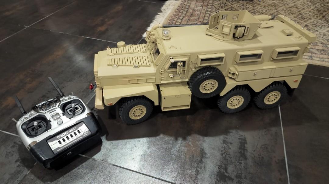 Pre-oder 1:12 RC 6x6 COUGAR MRAP IMV RTR, Hobbies & Toys, Toys & Games ...