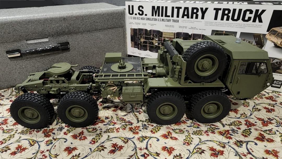 Pre-order 1:12 RC HEMTT M983 A2 Tractor and Trailer, Hobbies & Toys ...