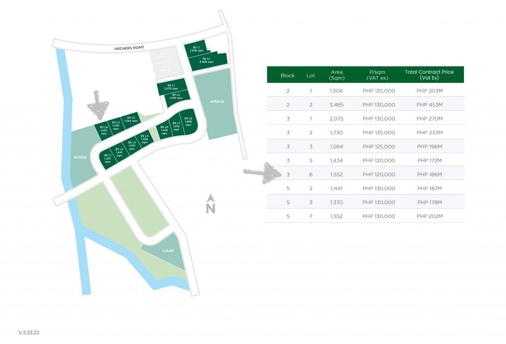 1552sqm VERMOSA CAMPUS TOWN Commercial Lots For Sale Daang Hari Imus ...