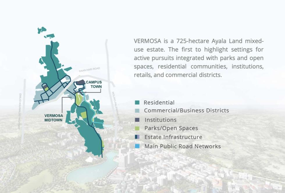 1552sqm VERMOSA CAMPUS TOWN Commercial Lots For Sale Daang Hari Imus ...
