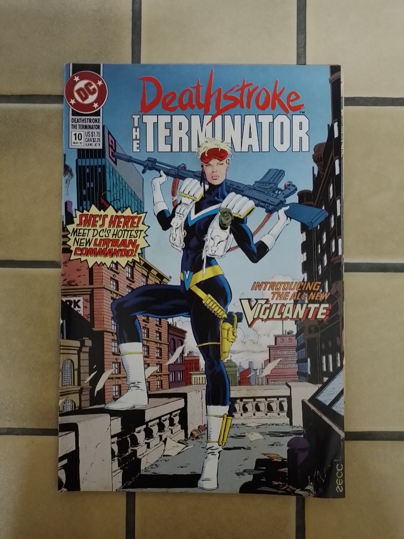 1st cover app Female Vigilante ( Patricia Trayce ) Deathstroke, The ...