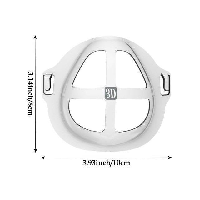 3D Face Mask Bracket, Health & Nutrition, Face Masks & Face Shields on ...
