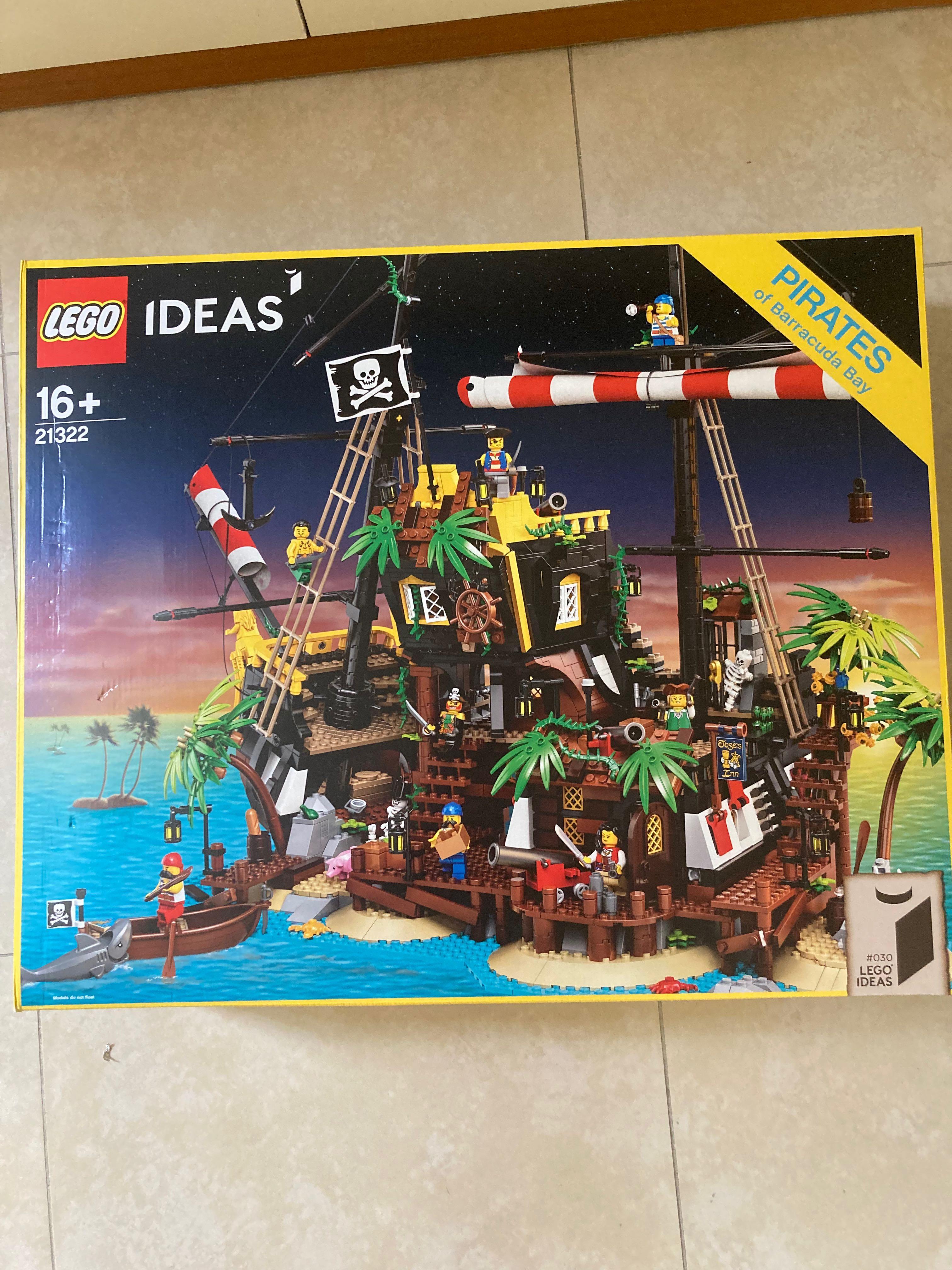 全新 Lego 21322 MISB Pirates of Barracuda Bay, 興趣及遊戲, 玩具 & 遊戲類 - Carousell