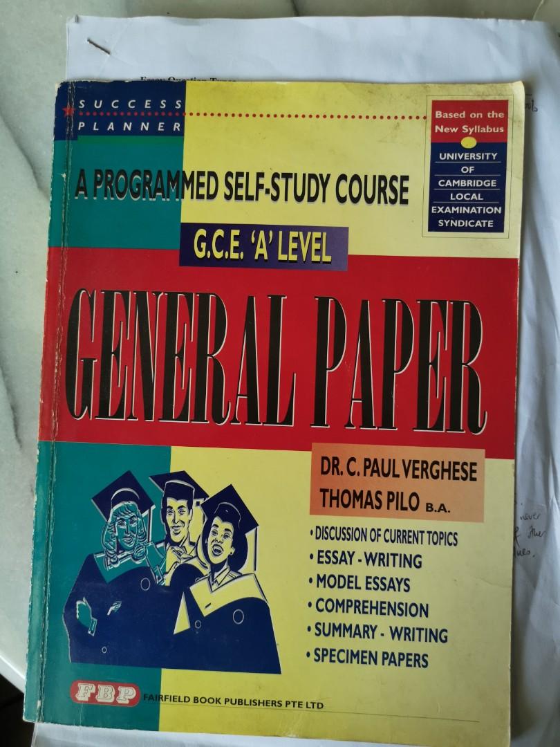 Alevel general paper guidebook, Hobbies & Toys, Books & Magazines ...