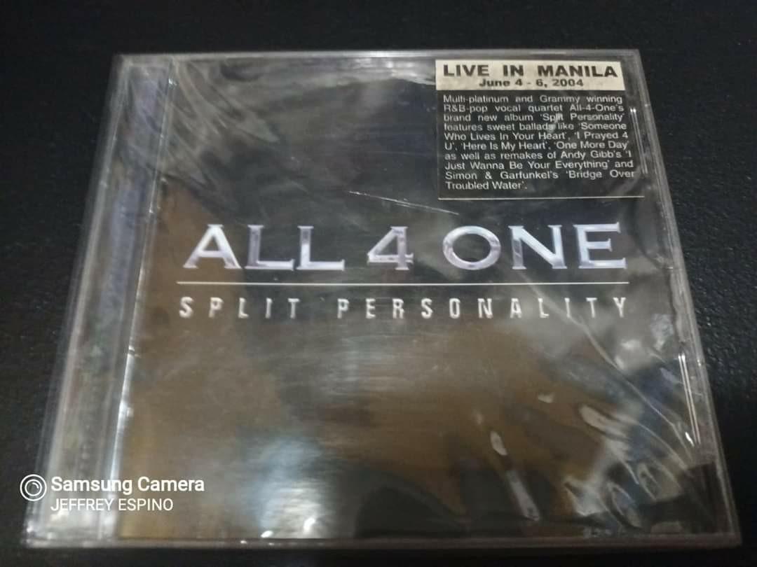 All 4 One Split Personality cd, Hobbies & Toys, Music & Media, CDs ...