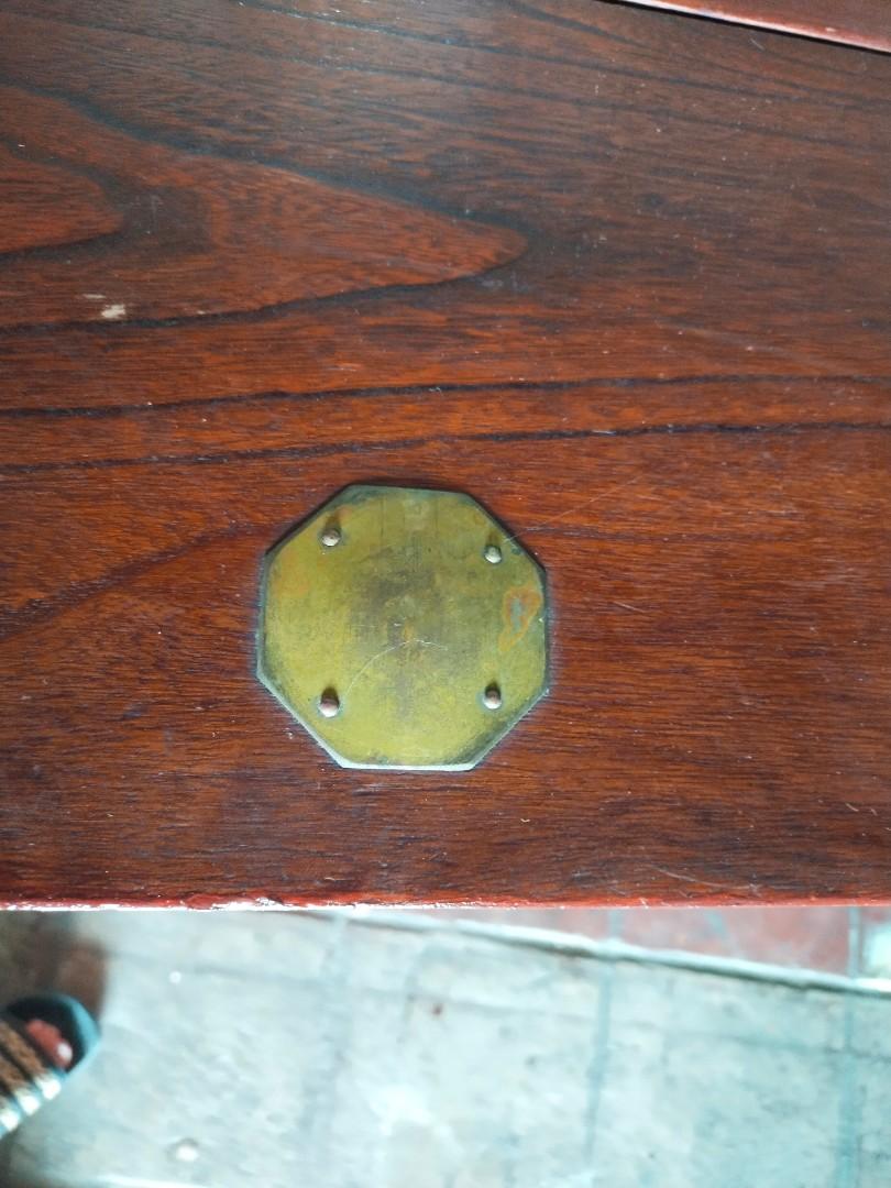 Antique rice storage box, Furniture & Home Living, Furniture, Other ...