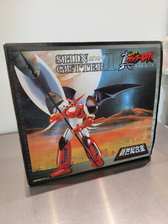 AOSHIMA 新世紀合金 SG-01 Shin Getter Robo 真 三一萬能俠 合金 Figure, 興趣及遊戲, 玩具 & 遊戲類 ...
