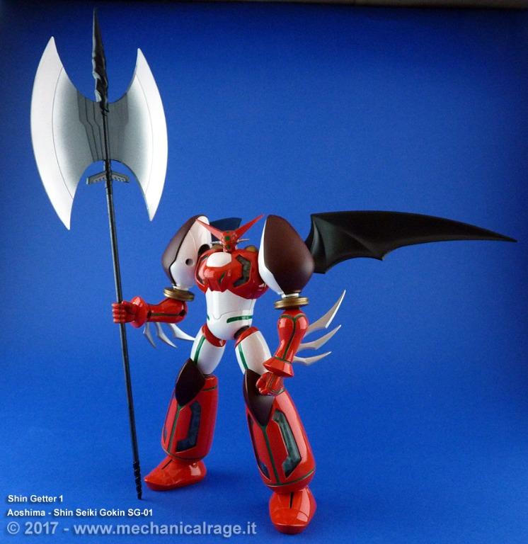 AOSHIMA 新世紀合金 SG-01 Shin Getter Robo 真 三一萬能俠 合金 Figure, 興趣及遊戲, 玩具 & 遊戲類 ...