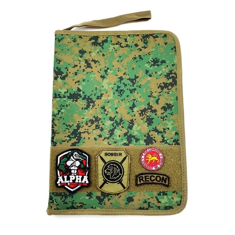 Army A4 Portfolio File Folder with Velcro, Furniture & Home Living ...