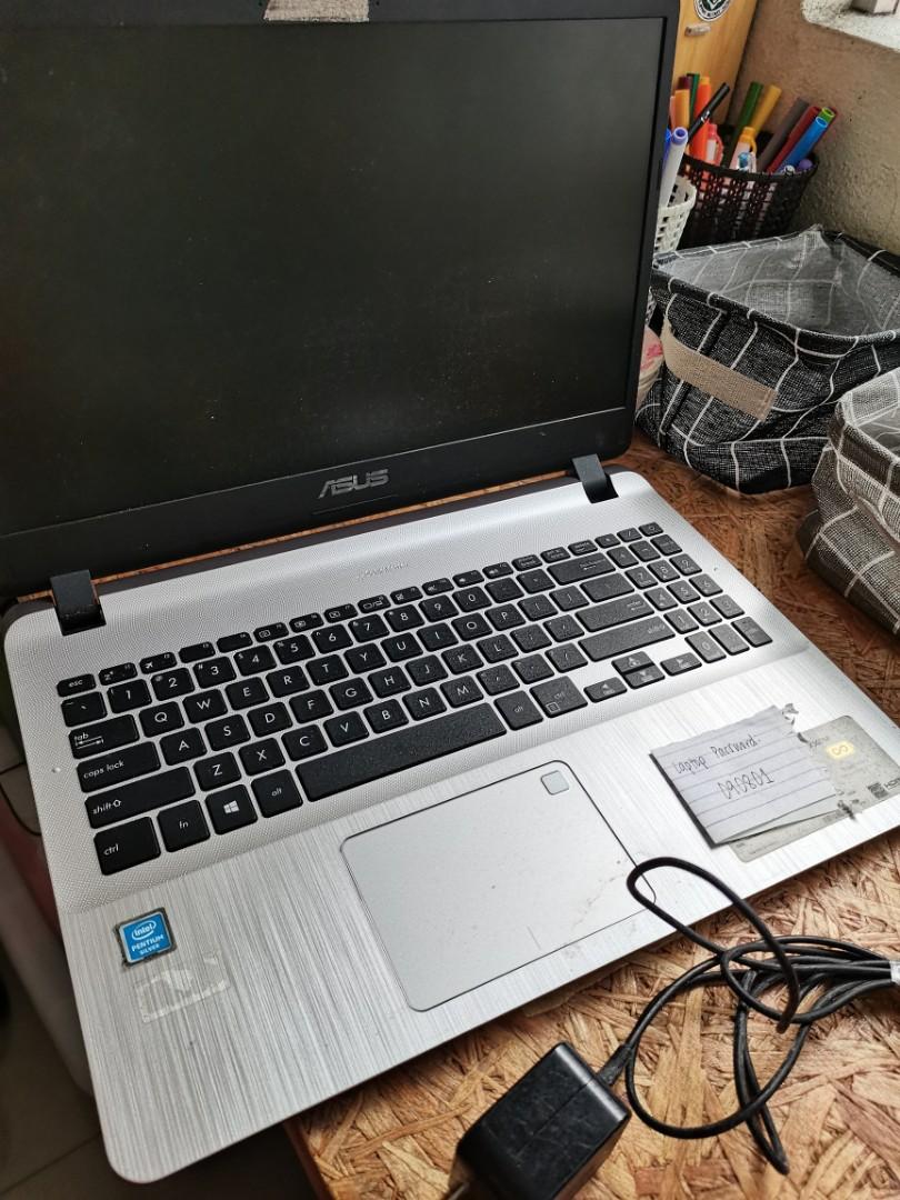 ASUS X507M Damaged Laptop (Motherboard issues & No HDD - removed due to ...