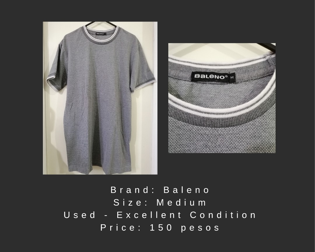 Baleno Shirt, Men's Fashion, Tops & Sets, Tshirts & Polo Shirts on ...