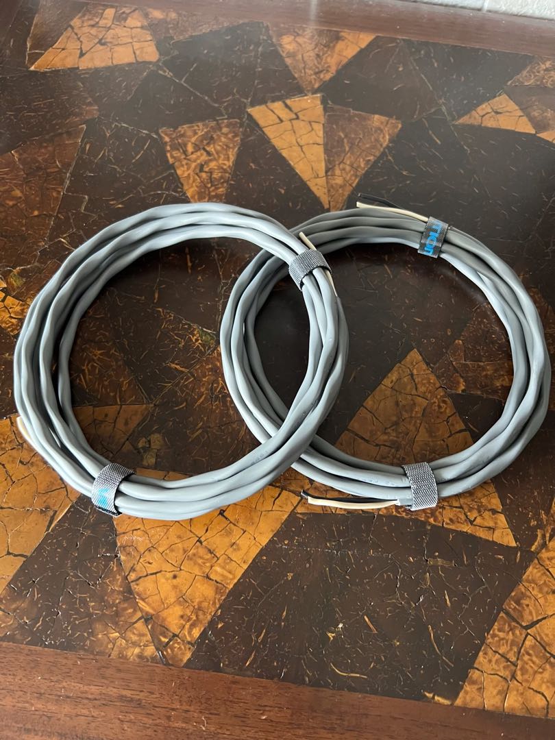 Belden 8641 Speaker Cables 3M Pair, Audio, Other Audio Equipment on ...