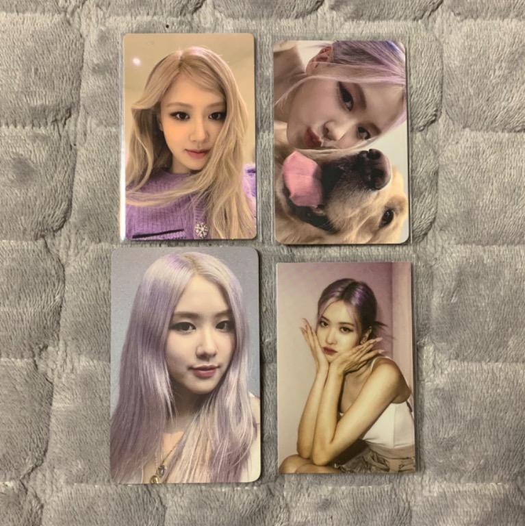 Blackpink Rosé Photocard & POB (Manjusé, Weverse WV Membership, The ...
