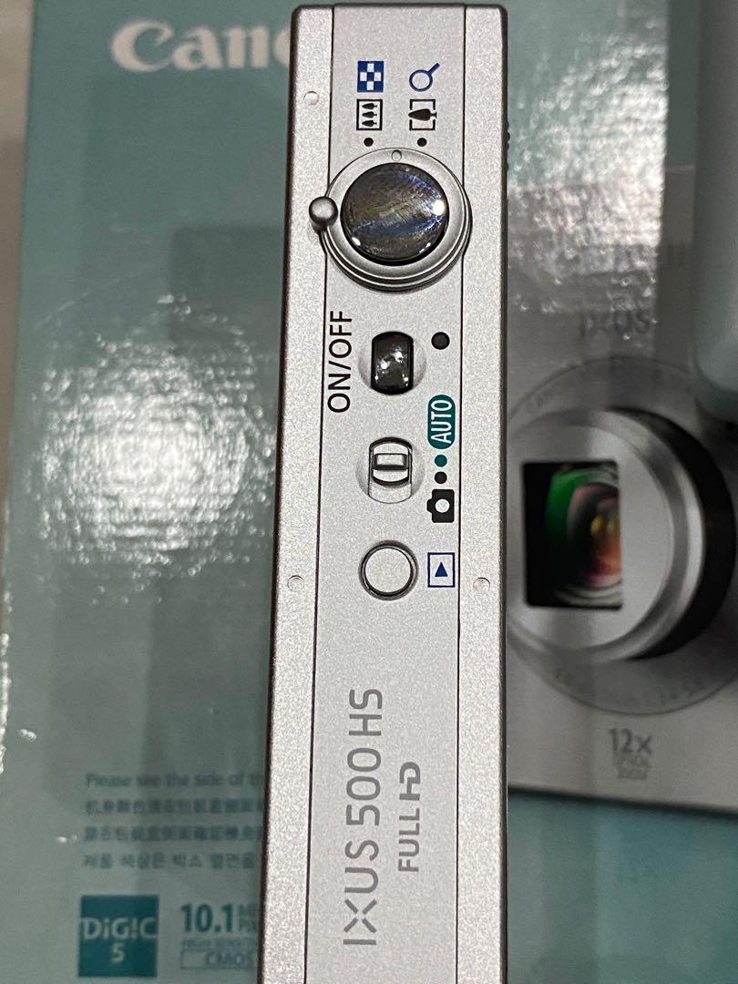 Canon IXUS 500 HS 12x Optical Zoom, Photography, Cameras on Carousell