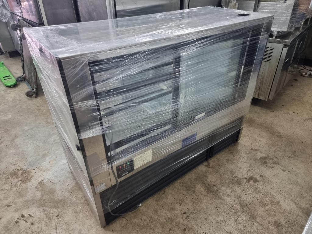 Chiller Drinks Fruits Display Chiller 2 Tier KINCO Showcase Stainless ...