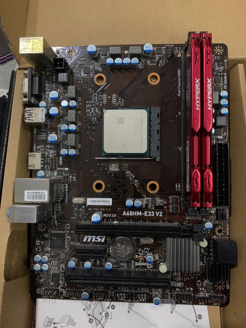 CPU + Motherboard + RAM Combo, Computers & Tech, Parts & Accessories ...