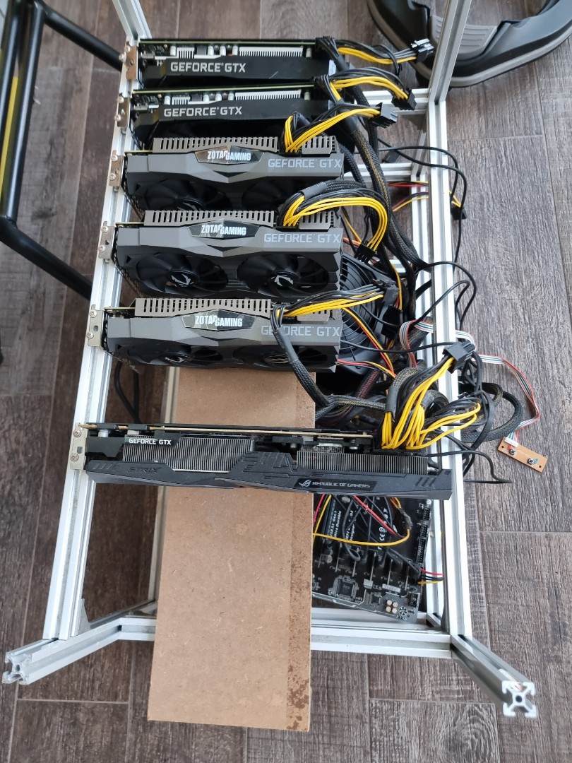 Crypto Mining Rig, Computers & Tech, Parts & Accessories, Hard Disks ...