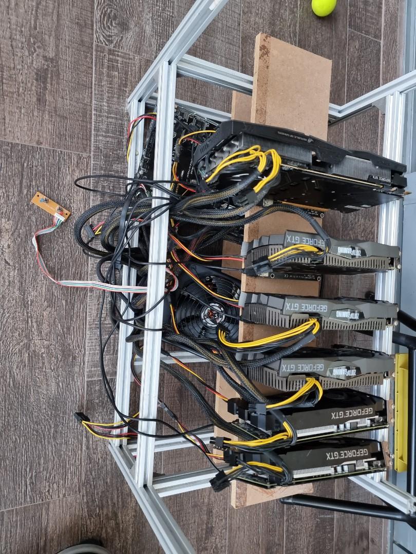 Crypto Mining Rig, Computers & Tech, Parts & Accessories, Hard Disks ...