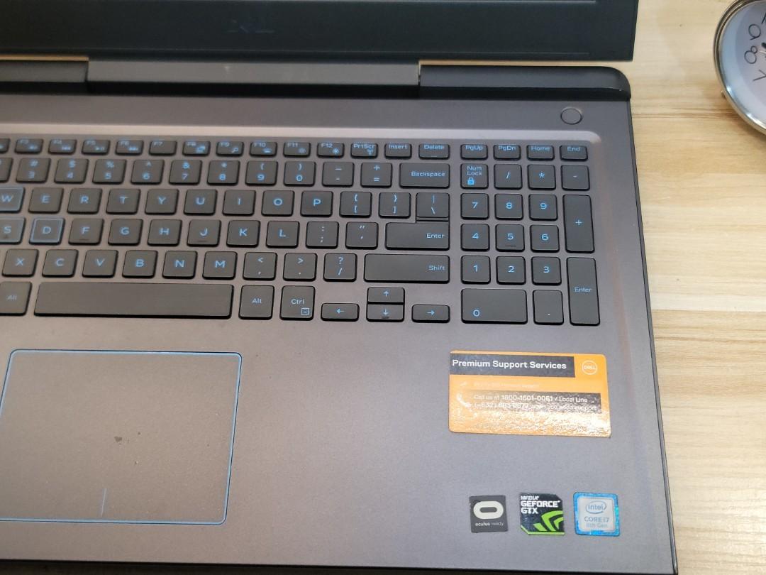 Dell G7 15 i7 8th Gen 16GB RAM 256GB SSD 1TB HDD FHD GTX 1060 6GB GDDR5 ...