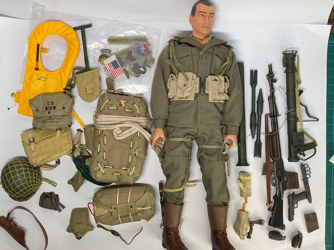 Dragon Models (DML) 1/6 Scale WWII US Army Airborne Trooper, Hobbies ...