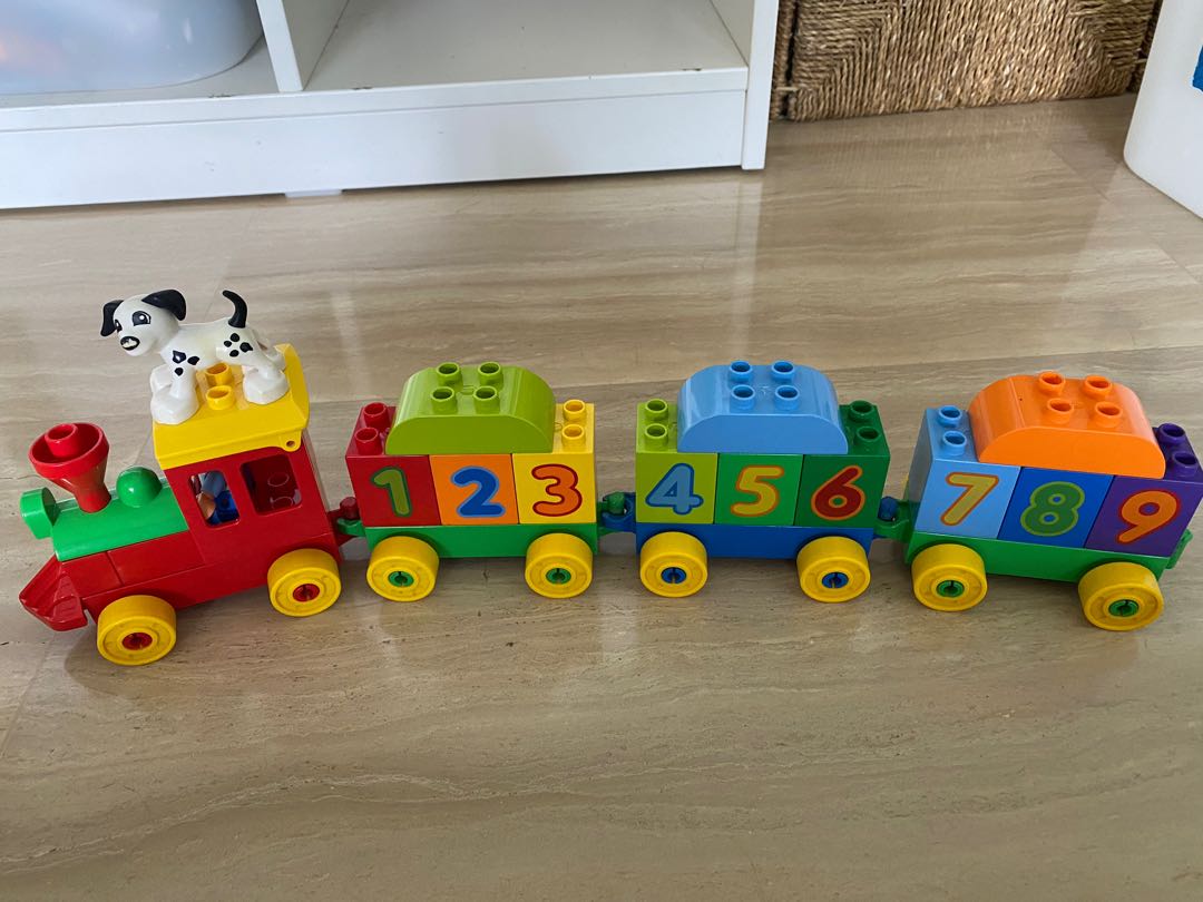 DUPLO LEGO Number Train Set, Hobbies & Toys, Toys & Games on Carousell