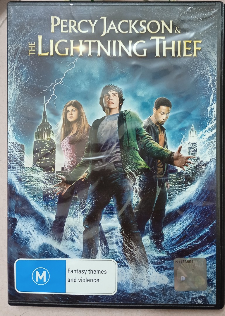 Percy Jackson 2022 Dvd Cover